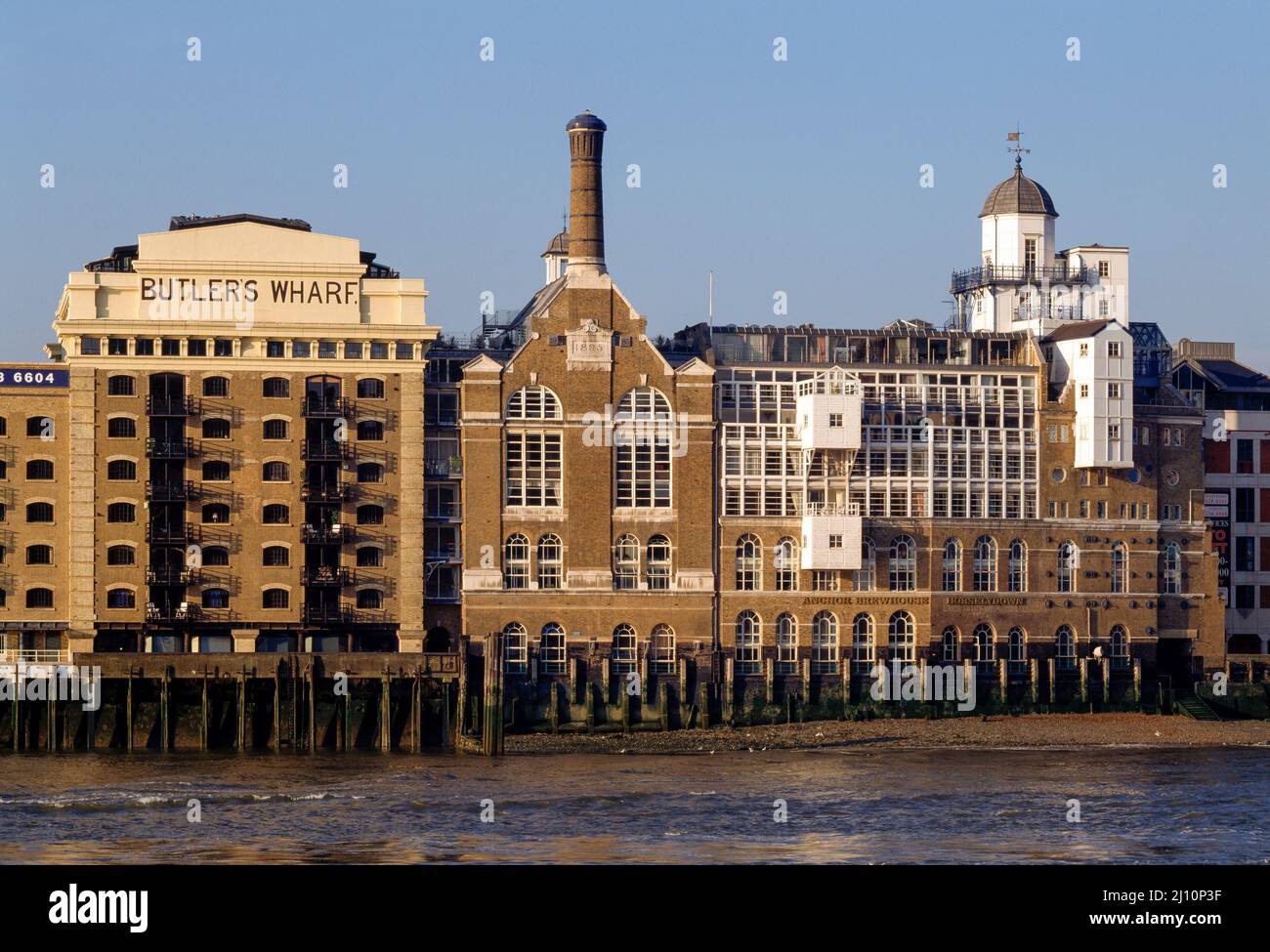 London, Butler´s Wharf Stock Photo - Alamy