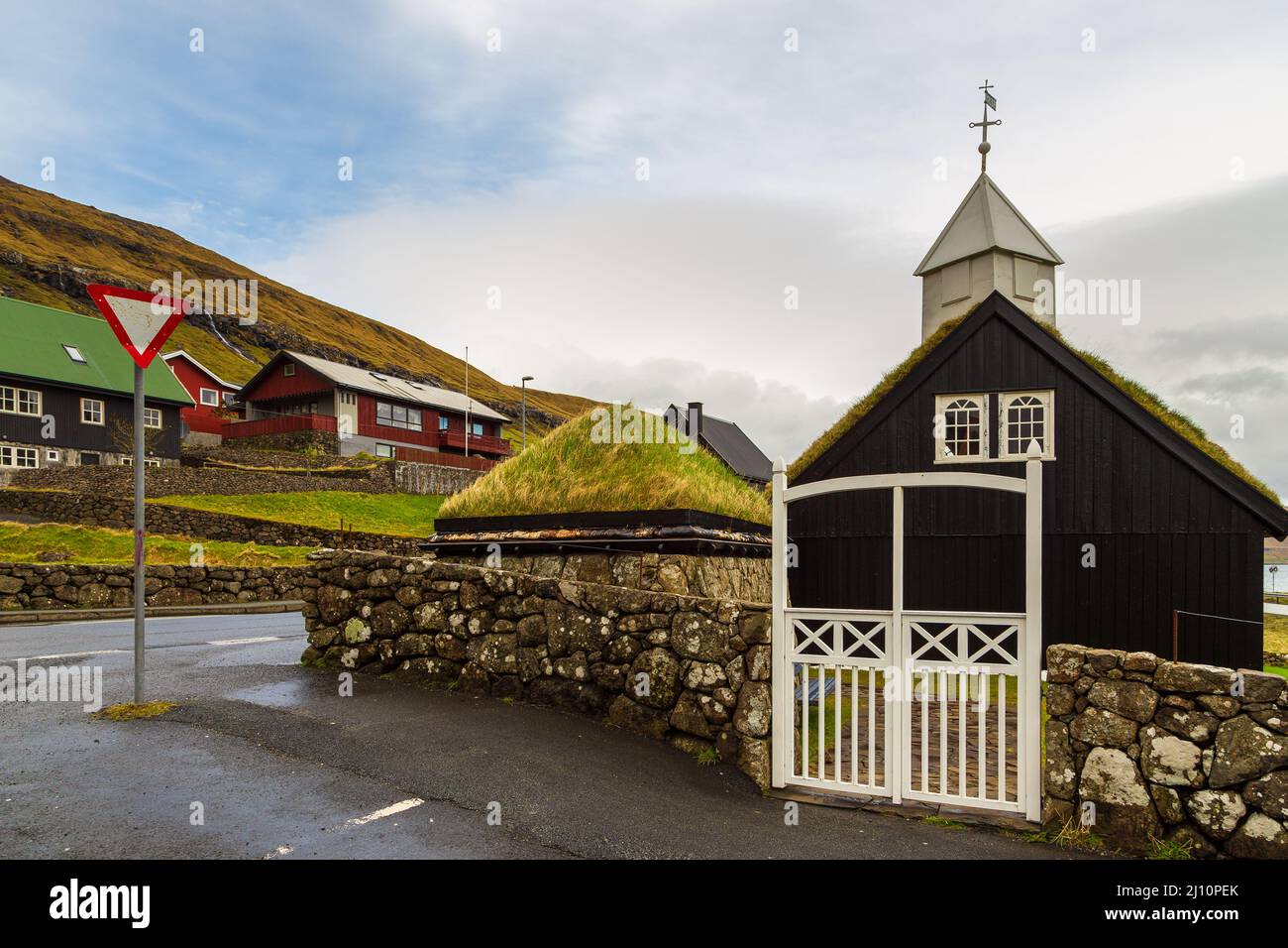 Kirkja faroe islands hi-res stock photography and images - Alamy