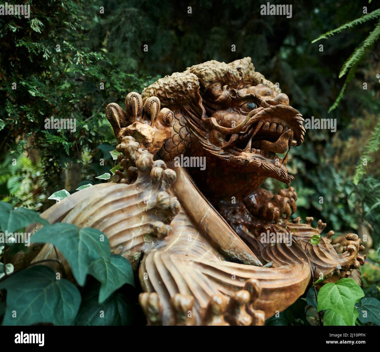 Gardens by the Bay - Creatures of the Cloud Forest - Dragon 2 Stock ...