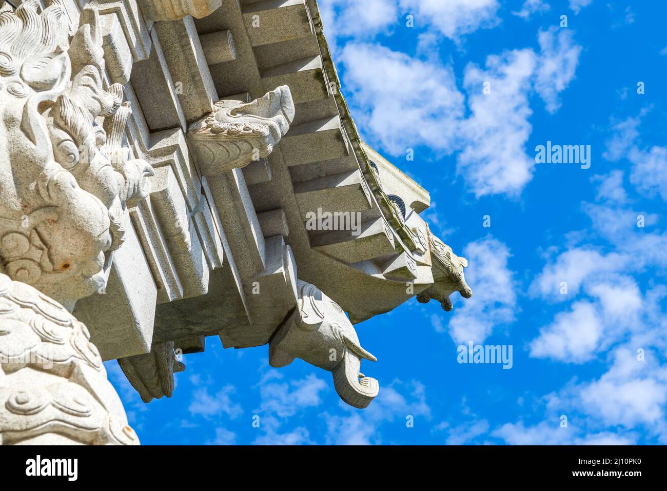 Old chinese blue bricks wall hi-res stock photography and images - Alamy