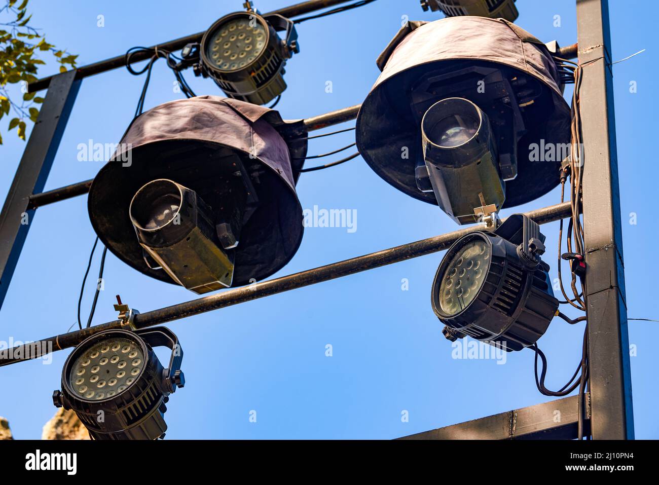 Modern searchlights hi-res stock photography and images - Alamy