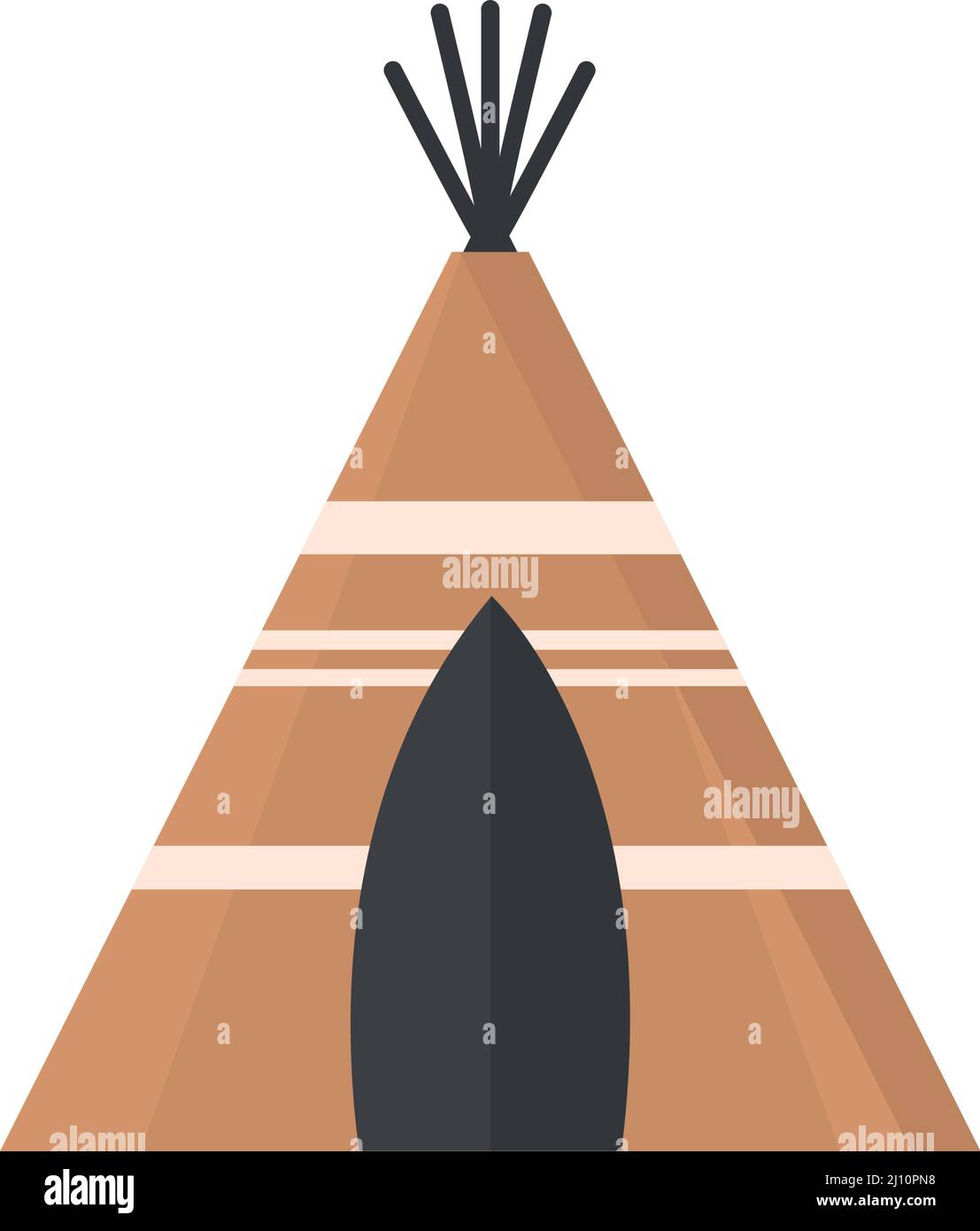 native teepee tent Stock Vector Image & Art - Alamy