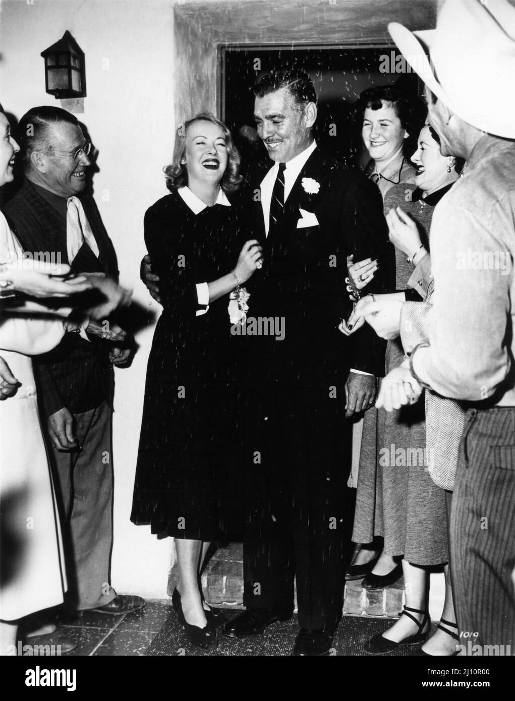 Wedding of CLARK GABLE to his 4th Wife SYLVIA ASHLEY on 20th December ...