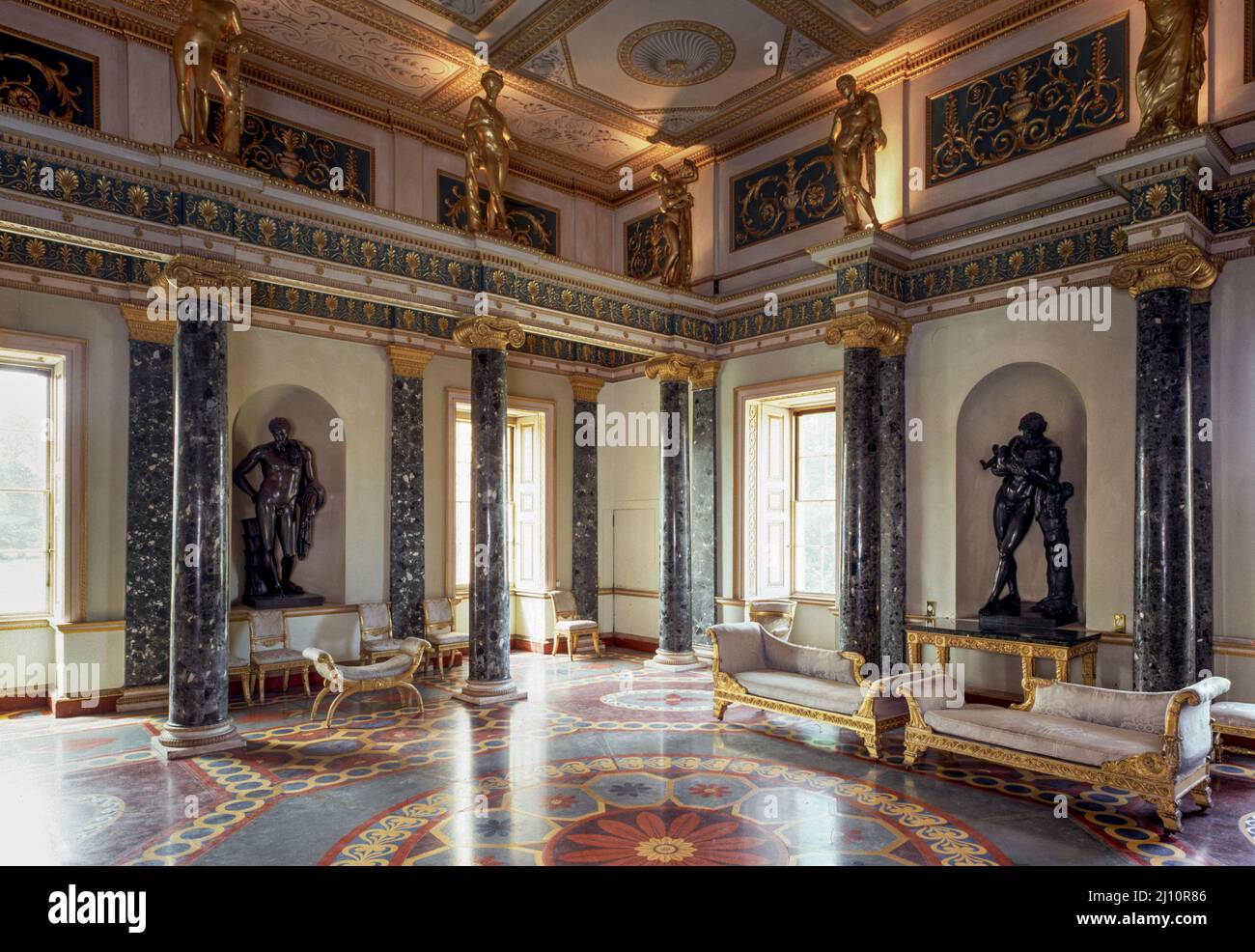 London, Syon House, Ante-Room Stock Photo - Alamy