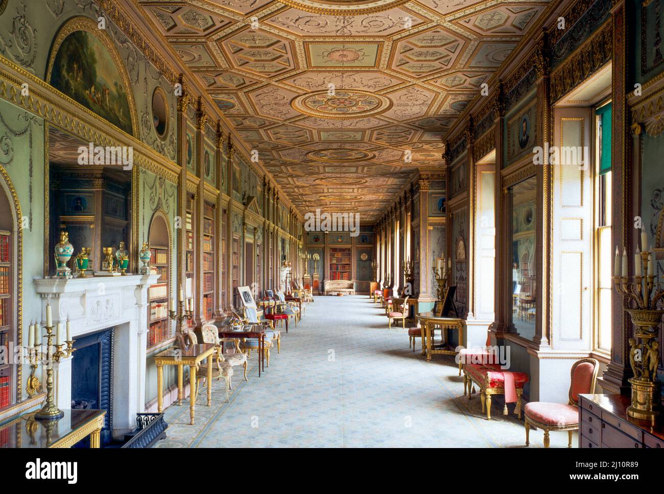 London, Syon House, Galerie Stock Photo - Alamy