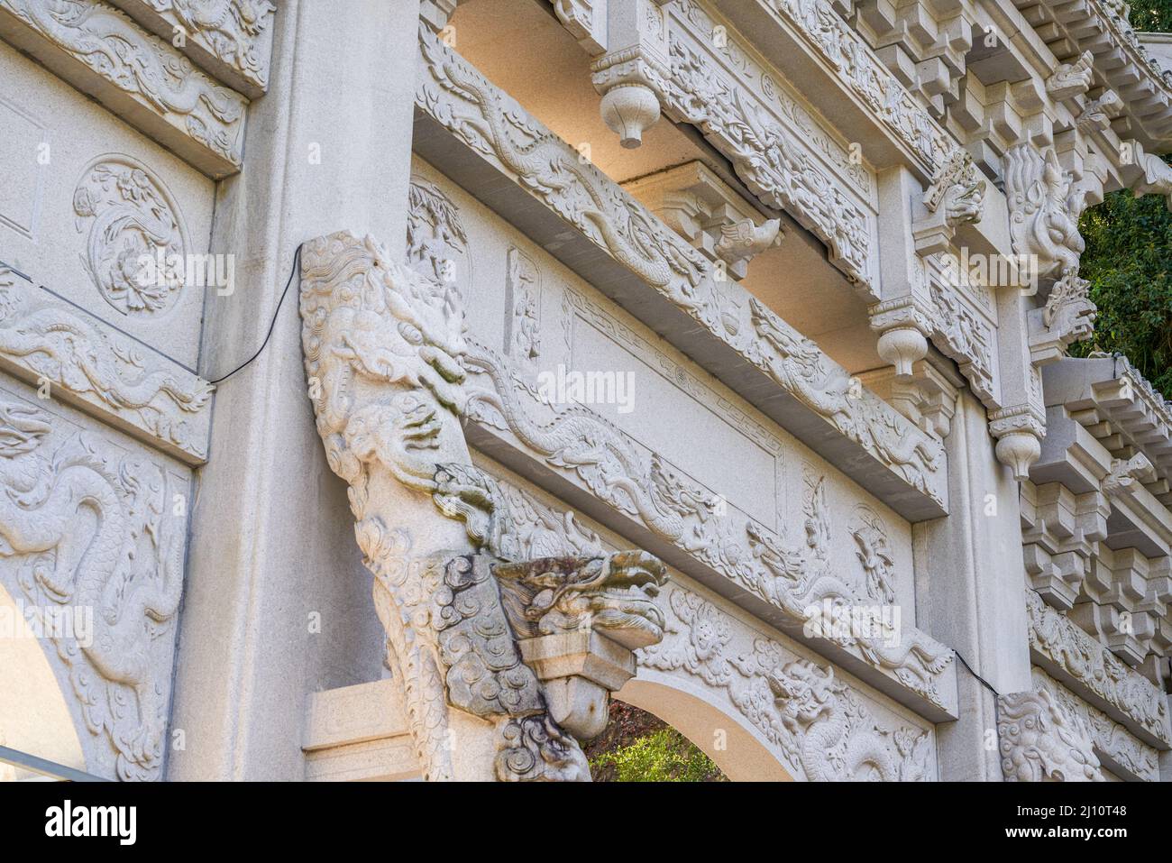 Old chinese blue bricks wall hi-res stock photography and images - Alamy