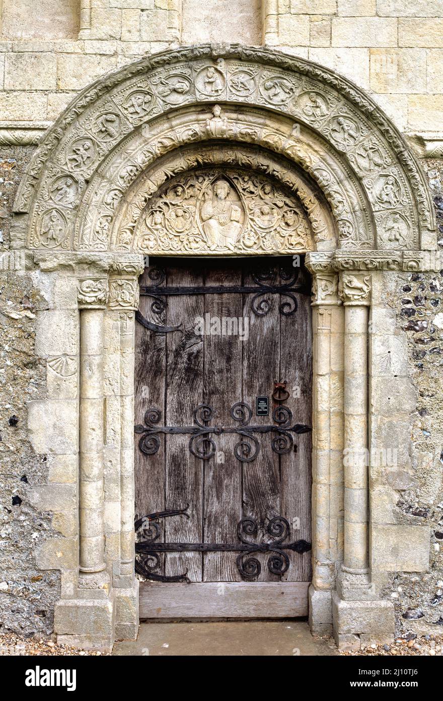 Barfreston church hi-res stock photography and images - Alamy