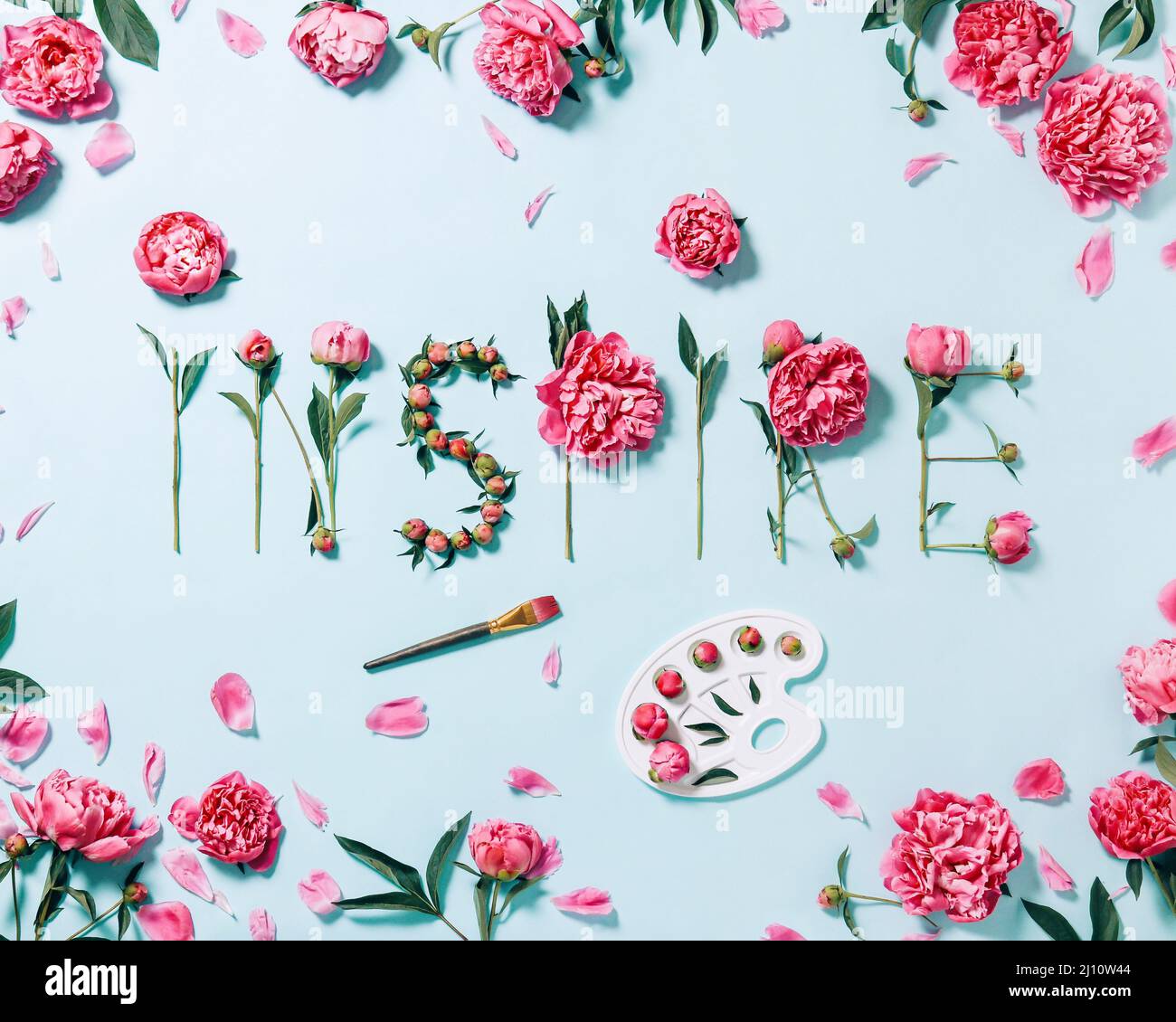 Word inspire hi-res stock photography and images - Alamy