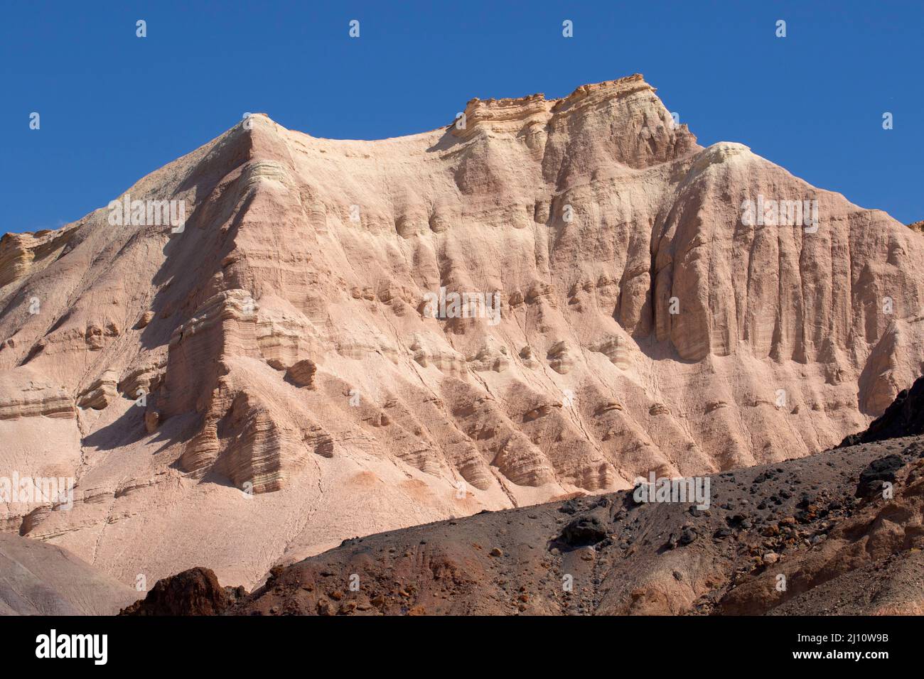 Desert canyon along Amargosa River Trail, Amargosa River Natural Area ...