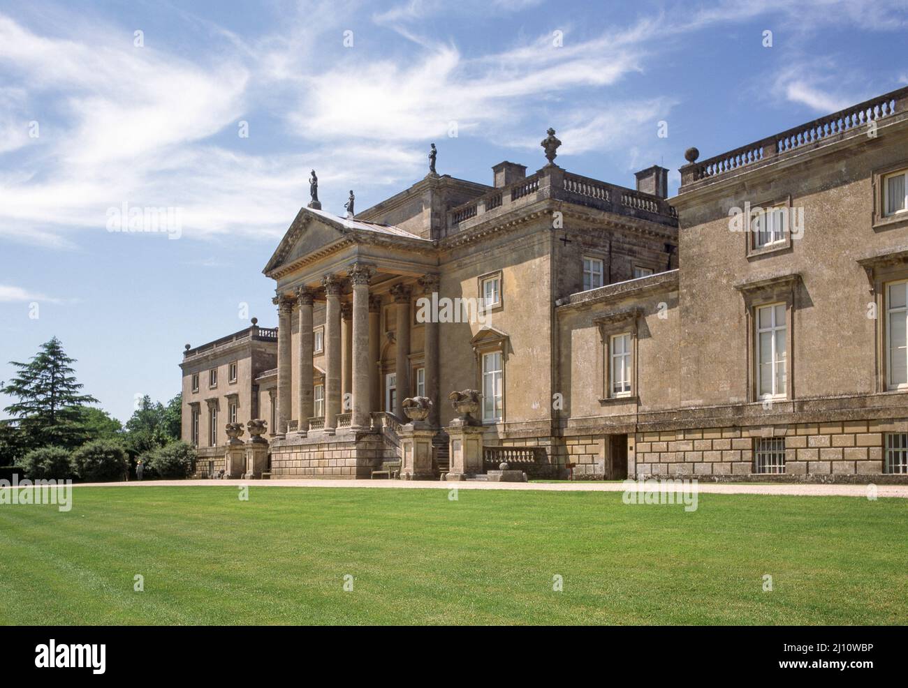 Stourhead Garden, Stourhead House Stock Photo - Alamy