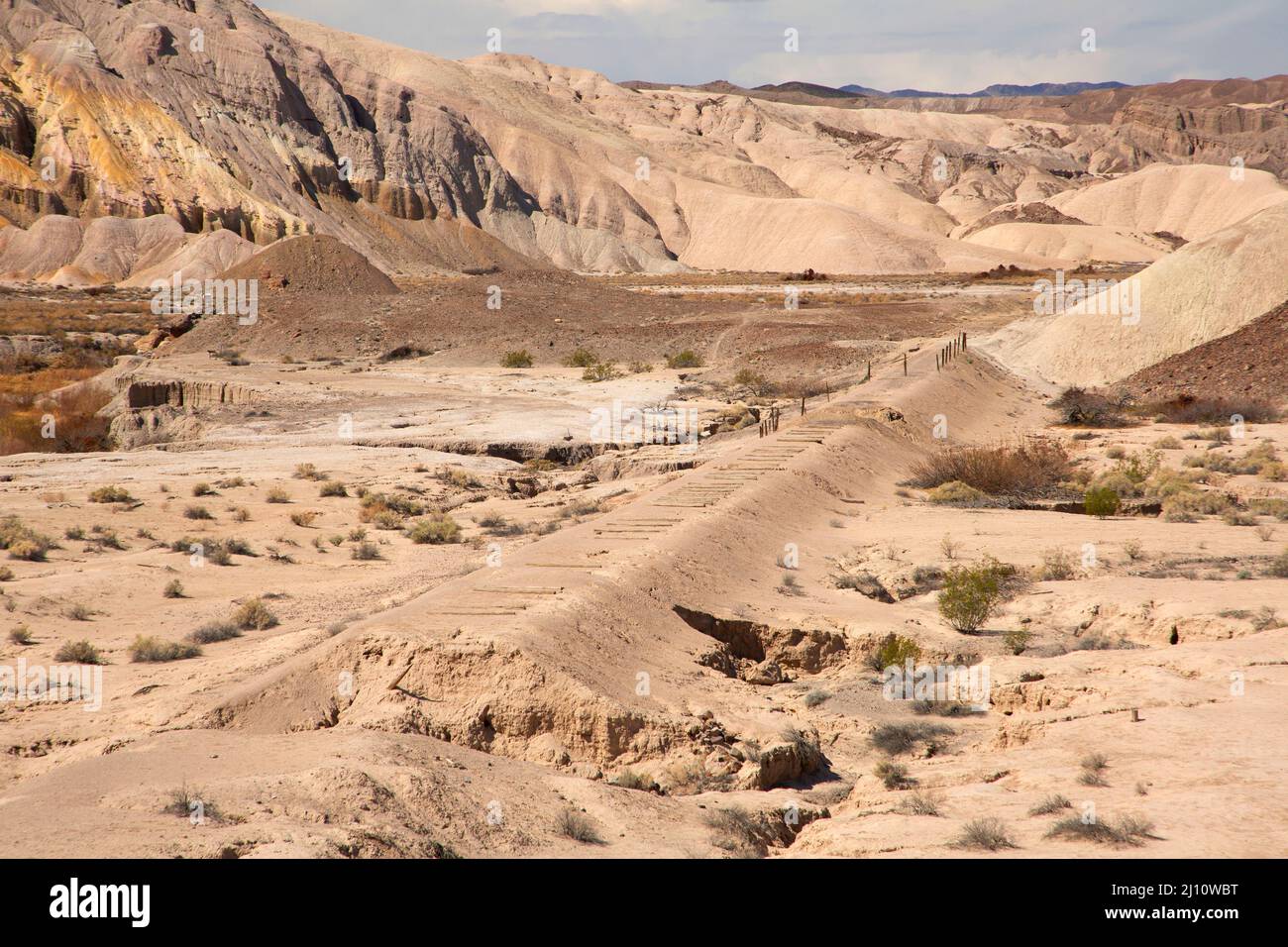 Tonopah and Tidewater Railroad ruins along Amargosa River Trail ...