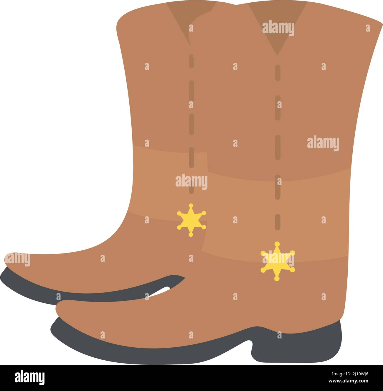 cowboy boots icon Stock Vector Image & Art - Alamy