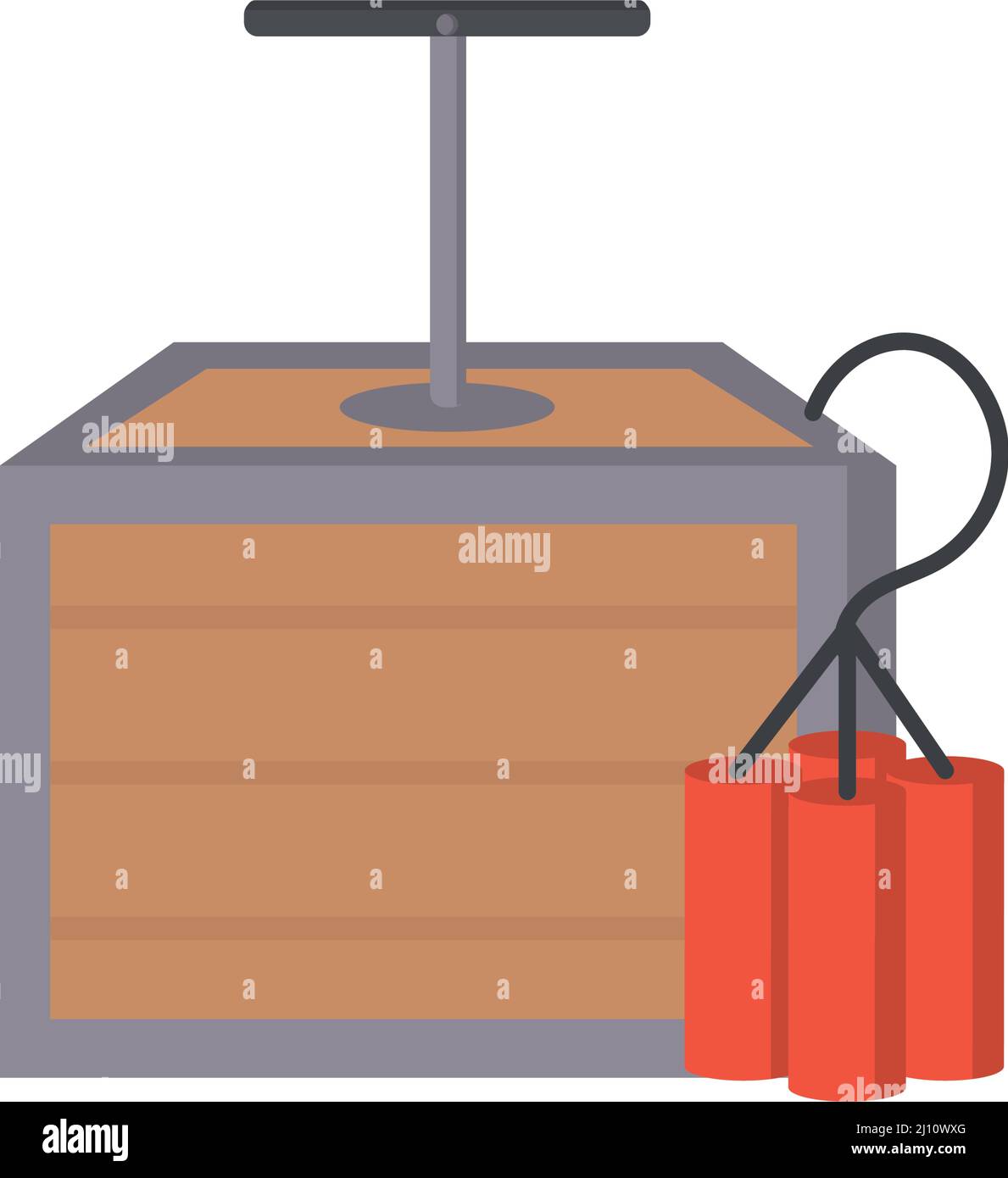 dynamite sticks with detonator Stock Vector Image & Art - Alamy