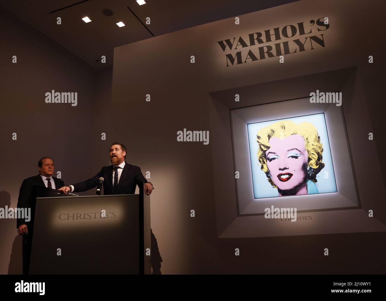 New York, United States. 21st Mar, 2022. Chairman of Christie's ...