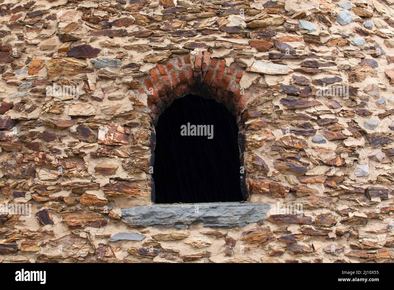 Wildrose Charcoal Kiln window, Death Valley National Park, California ...