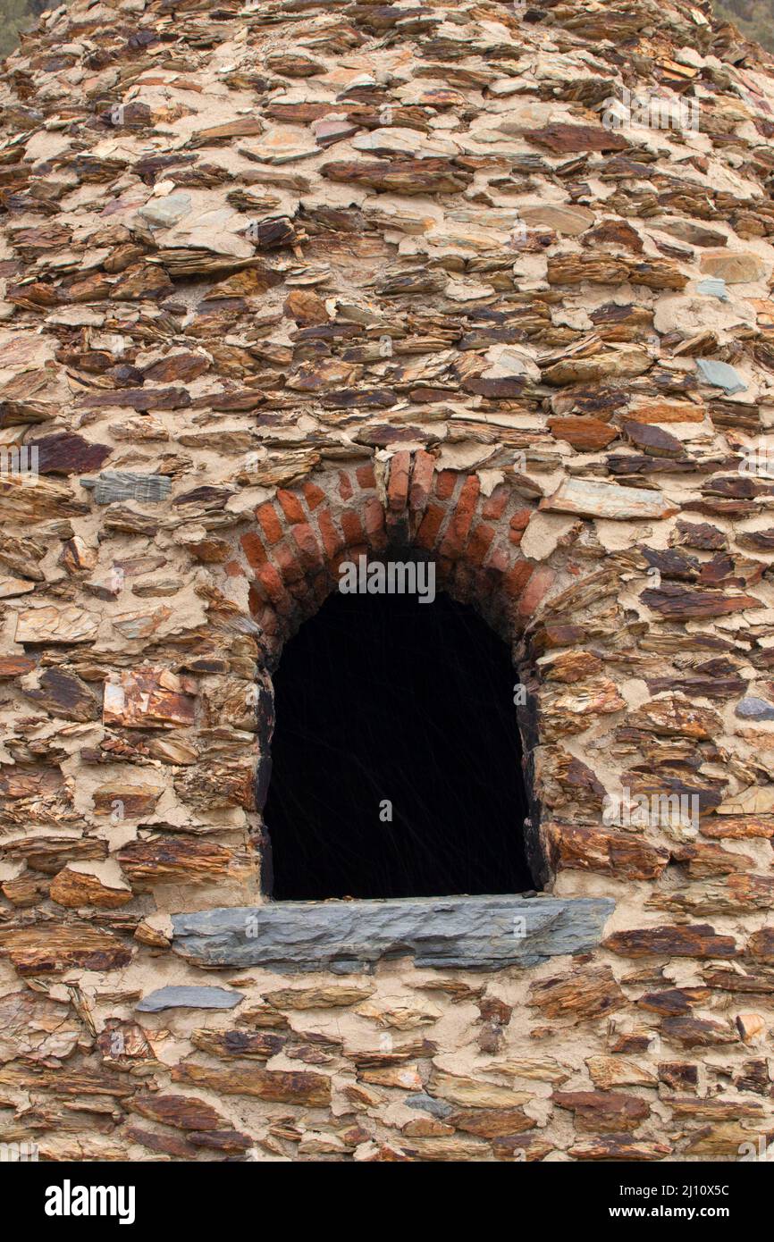 Wildrose Charcoal Kiln window, Death Valley National Park, California ...