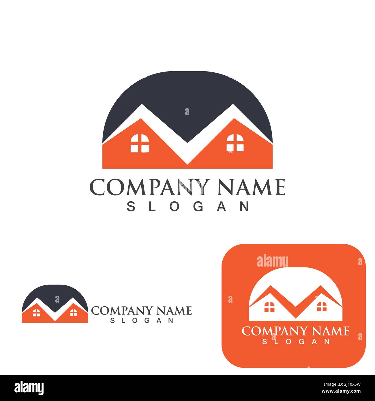Home and building logo and symbol Stock Vector Image & Art - Alamy