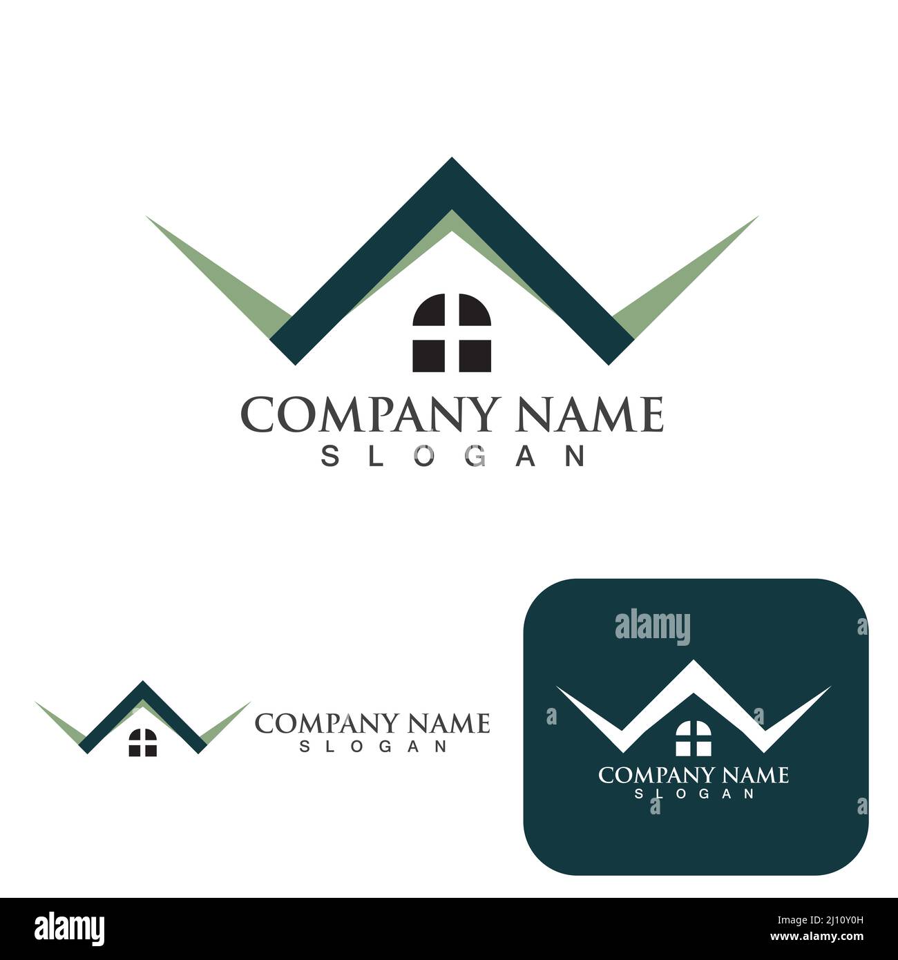 Home and building logo and symbol Stock Vector Image & Art - Alamy
