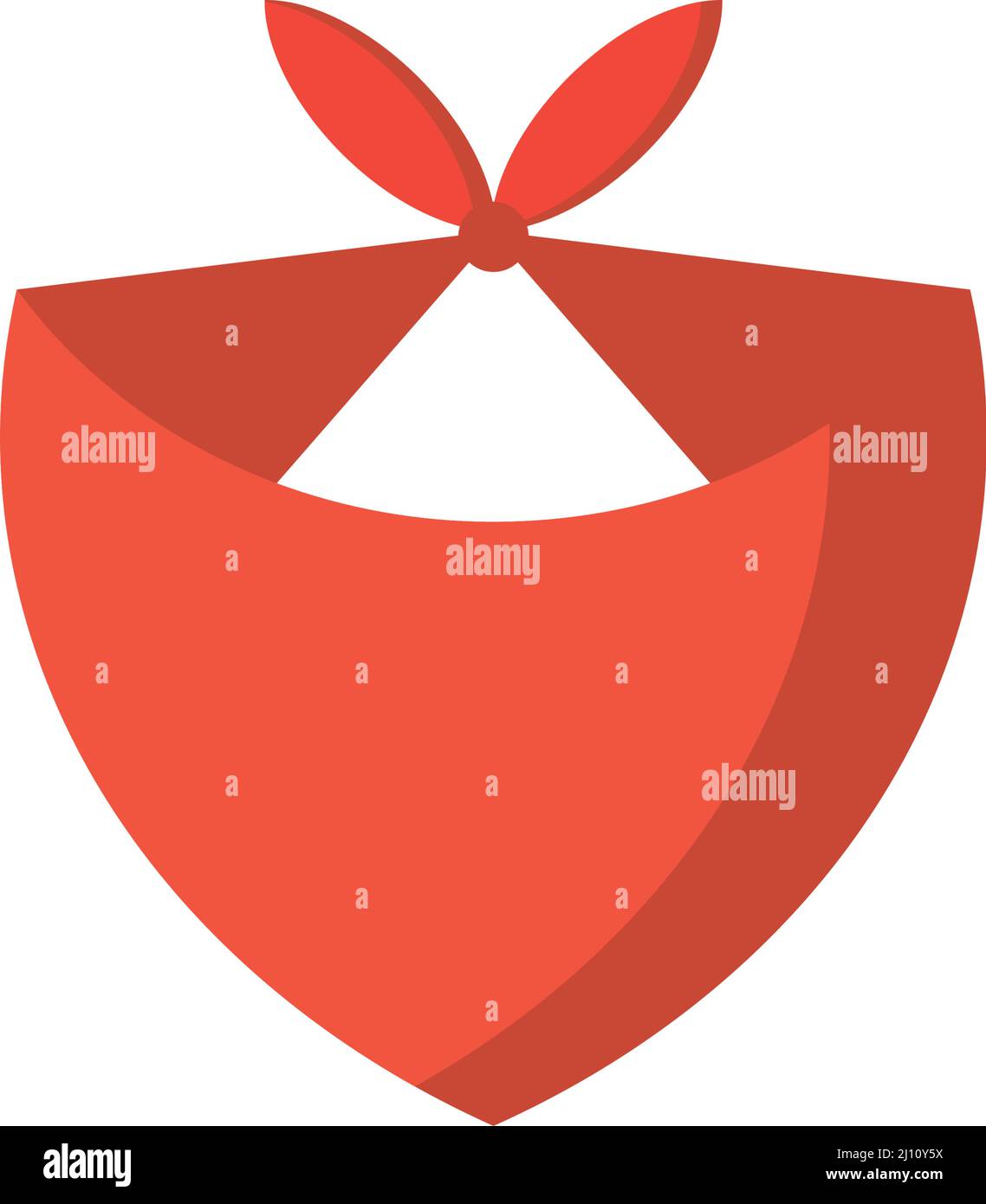 red bandana icon Stock Vector Image & Art - Alamy