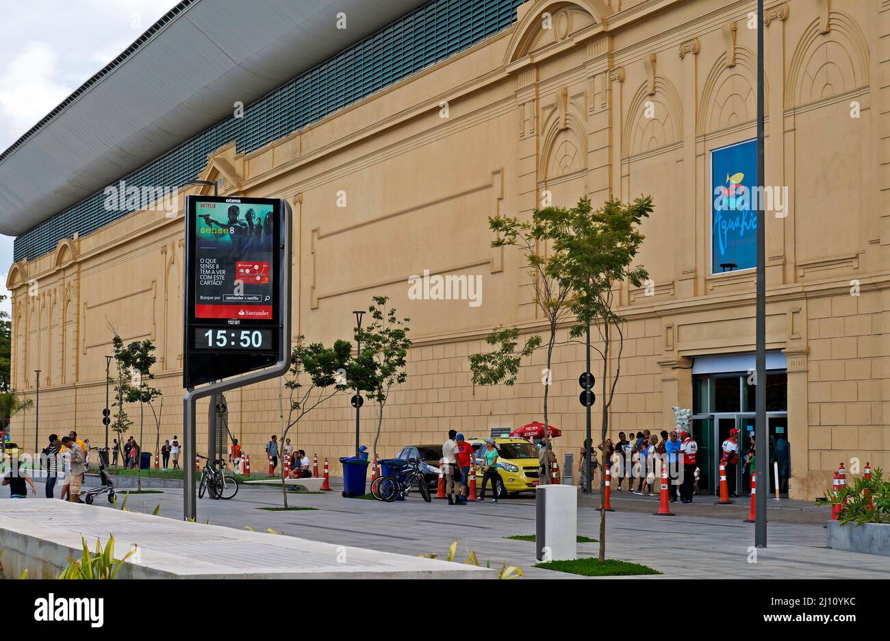 RIO DE JANEIRO, BRAZIL - APRIL 1, 2017: Rio de Janeiro Sea Aquarium ...