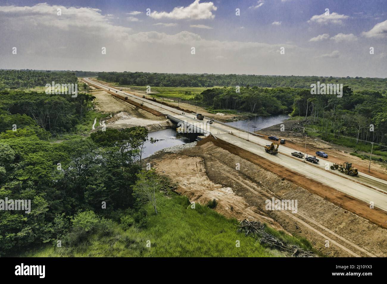 Bridge building process hi-res stock photography and images - Alamy