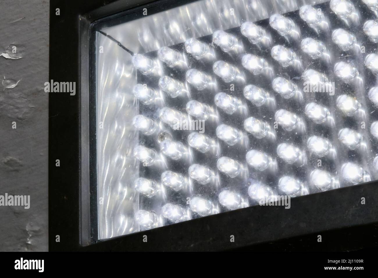 closeup on LED spotlight Stock Photo - Alamy