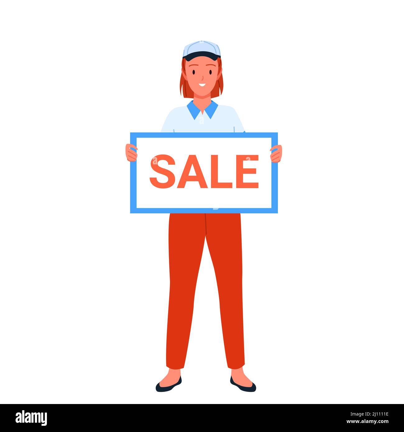 Manager store staff Stock Vector Images - Alamy