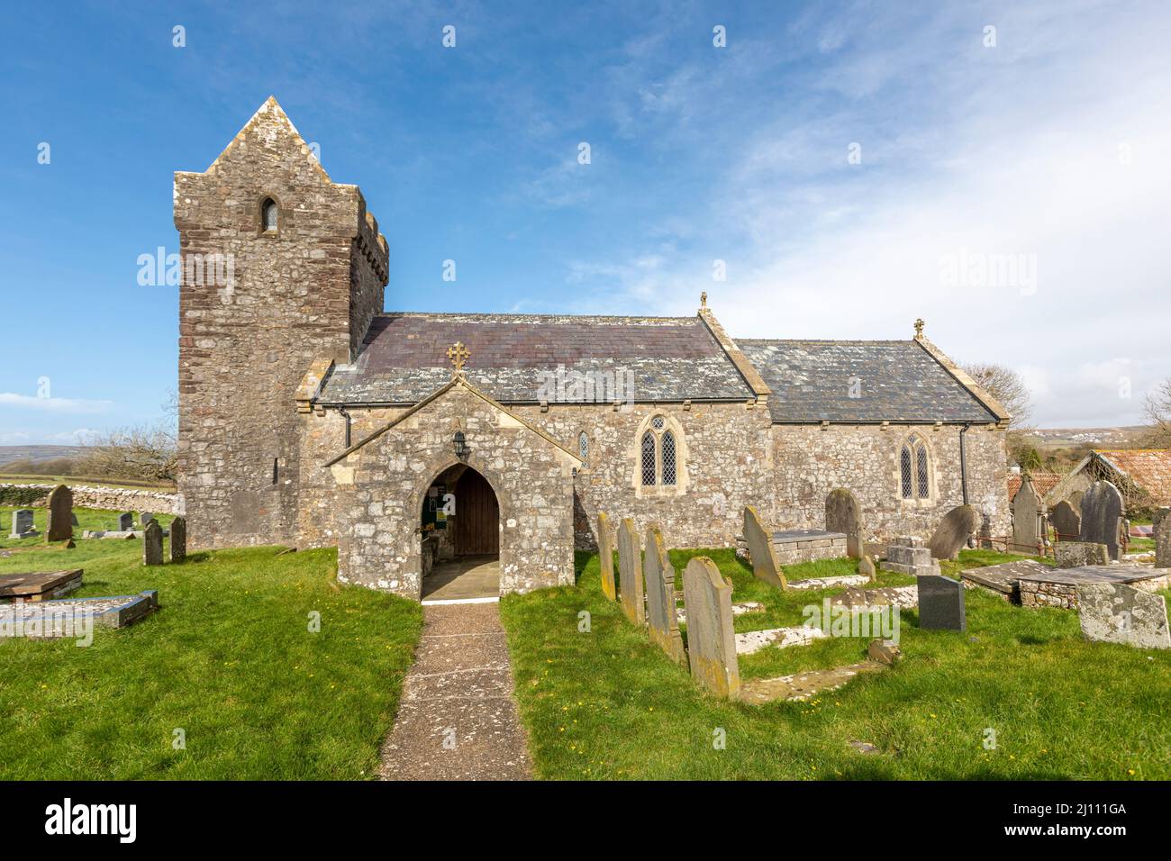 Tregaron village wales church hi-res stock photography and images - Alamy
