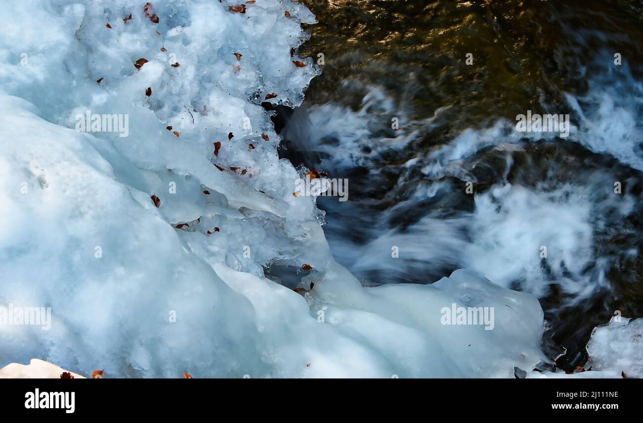 nature ice formation Stock Photo - Alamy