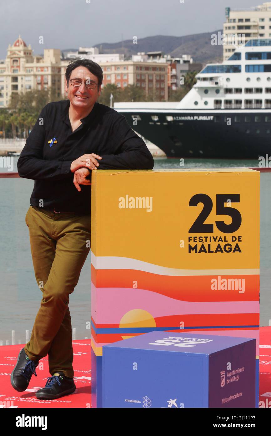 March 21, 2022: March 21, 2022 (Malaga) film director Imanol Uribe ...