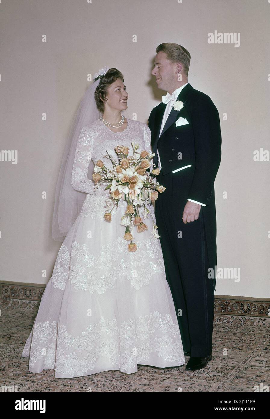 SKAUGUM 19610112 Princess Astrid's wedding Princess Astrid marries ...
