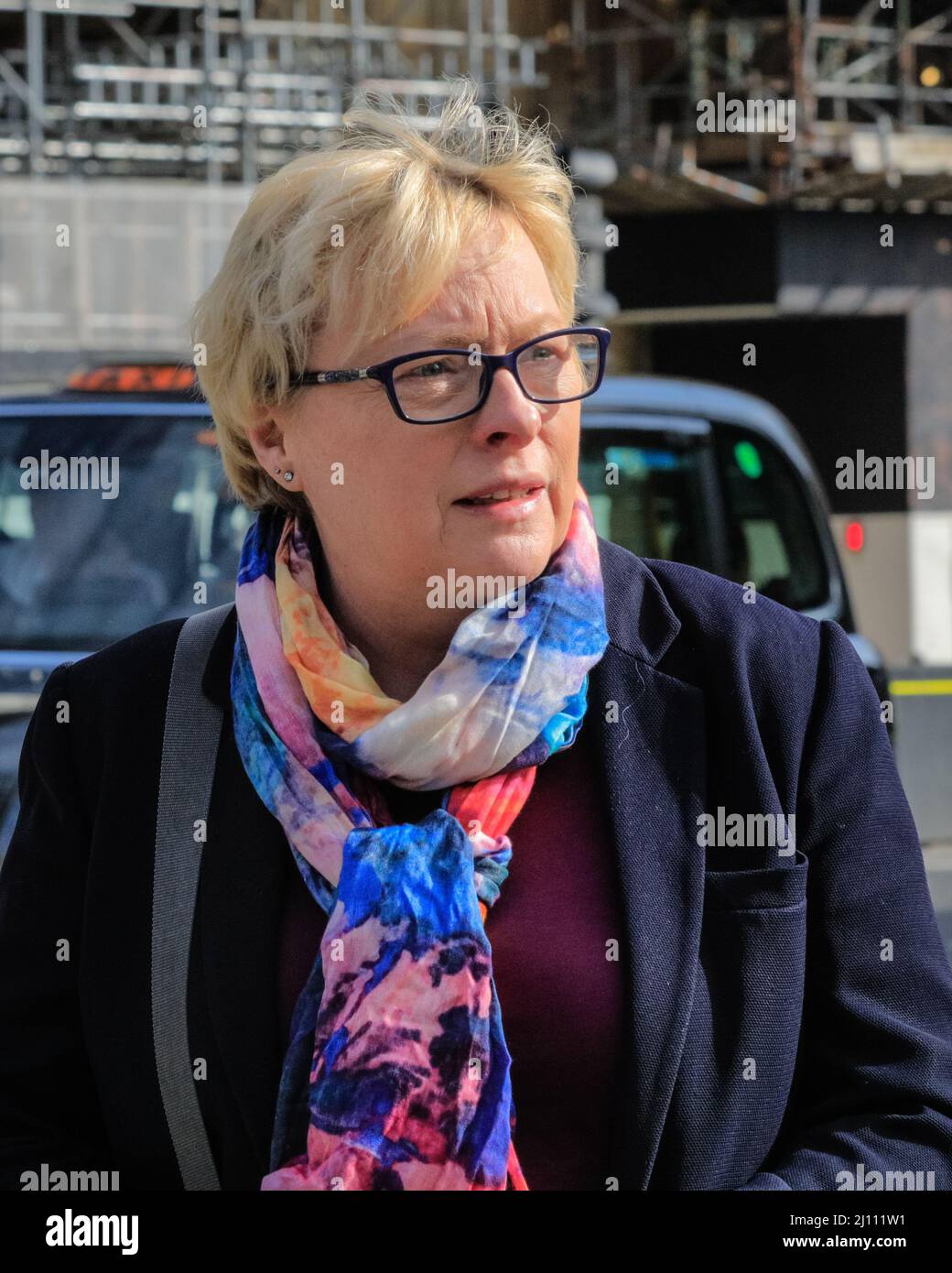 Westminster London, UK. 21st Mar, 2022. Angela Eagle, MP. Members and ...