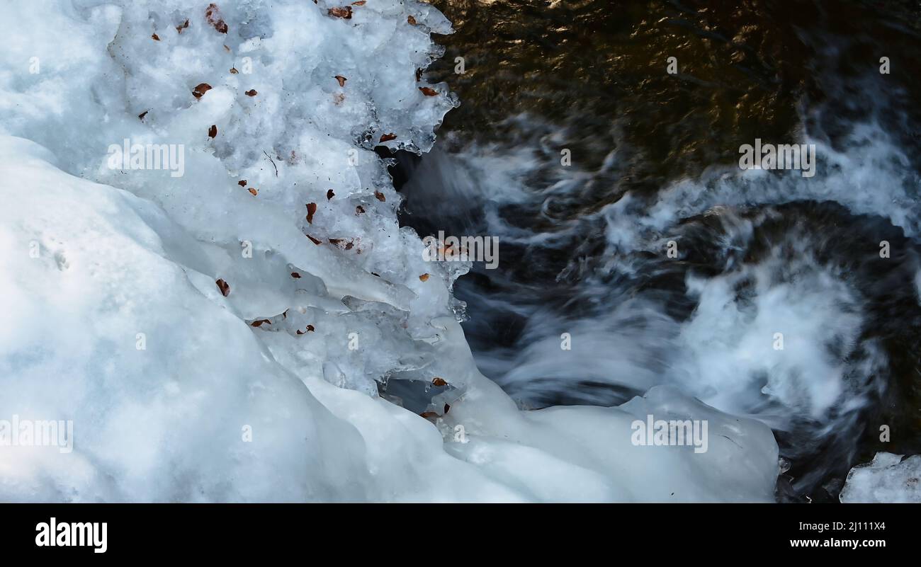 nature ice formation Stock Photo - Alamy
