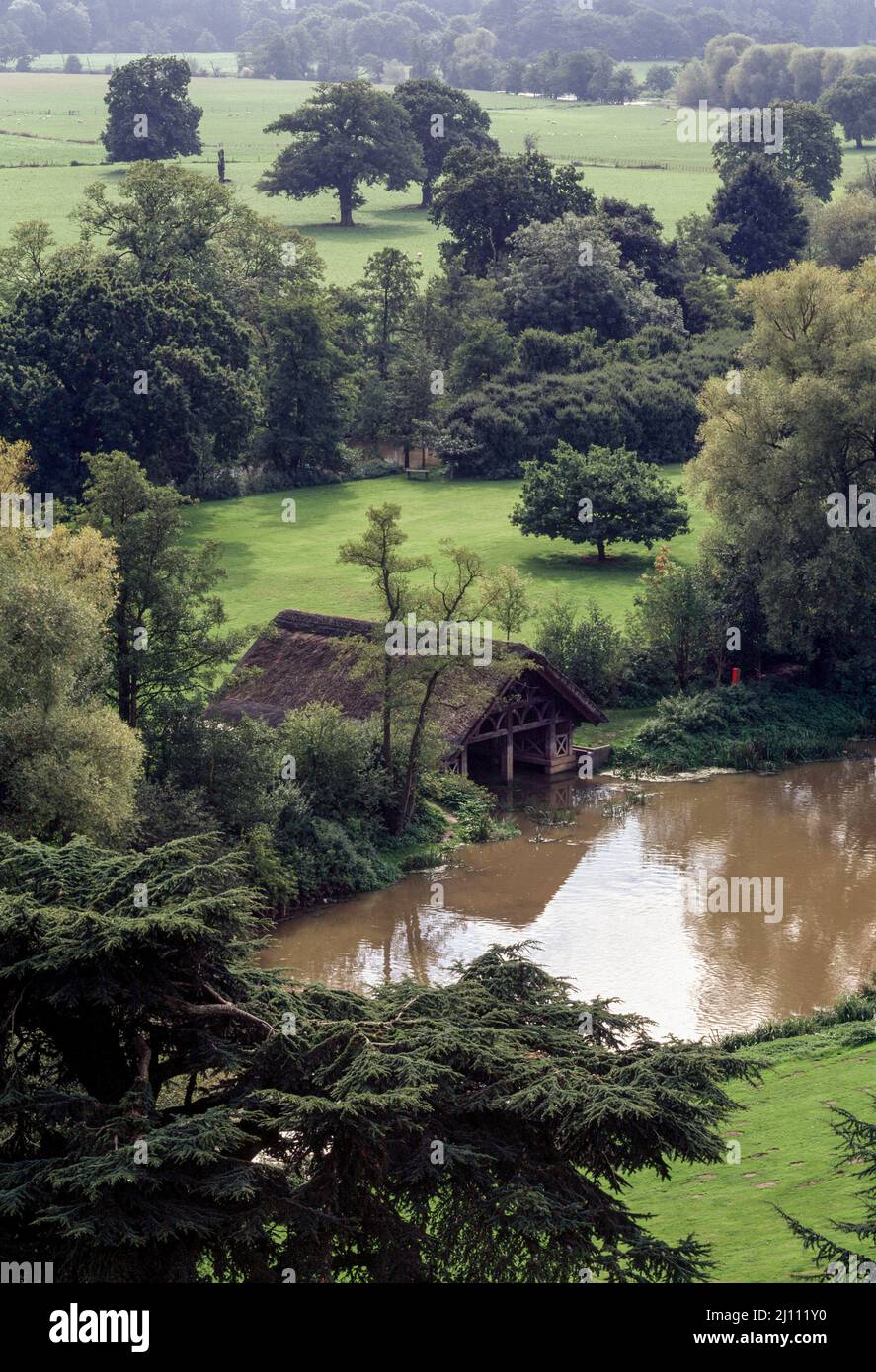 Medieval boathouse warwick castle hi-res stock photography and images ...