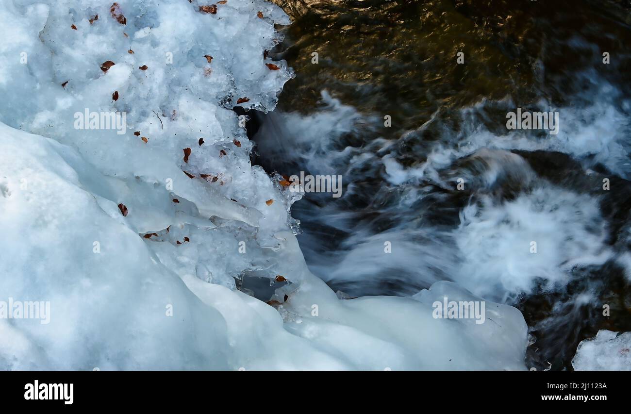 nature ice formation Stock Photo - Alamy
