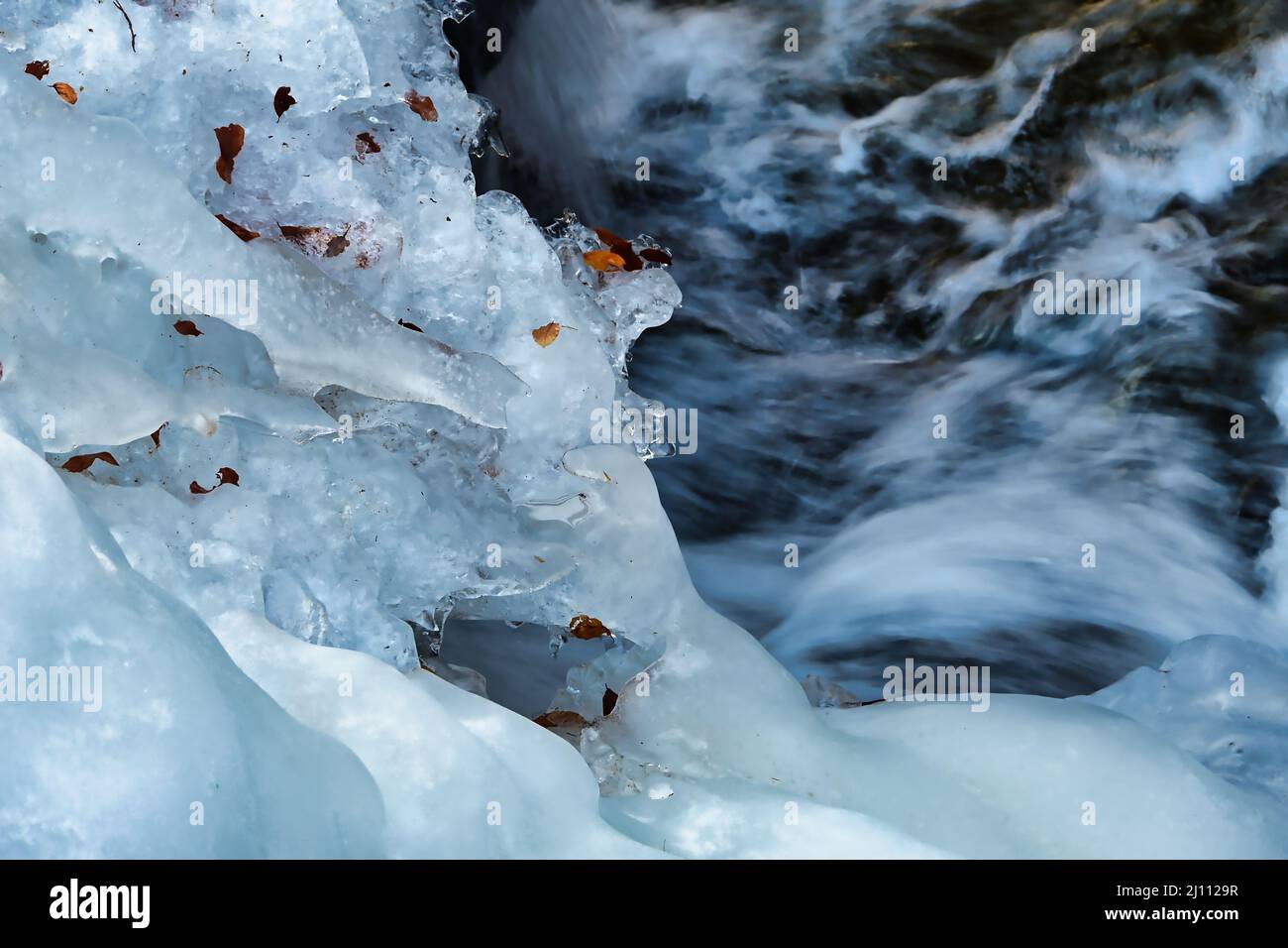 nature ice formation Stock Photo - Alamy