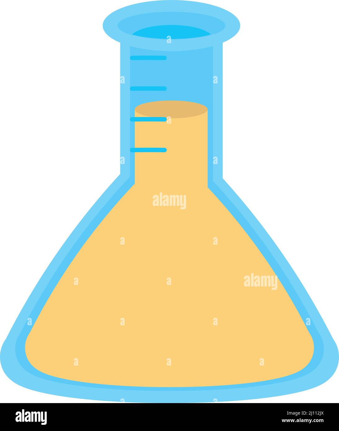 laboratory glass beaker Stock Vector Image & Art - Alamy
