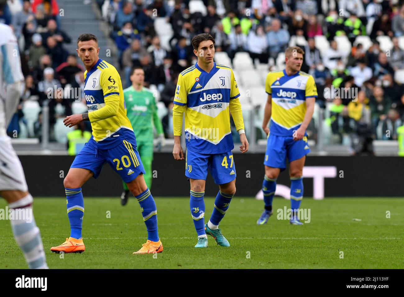Fabio Miretti of Juventus FC in action during the Serie A 2021/22 match ...