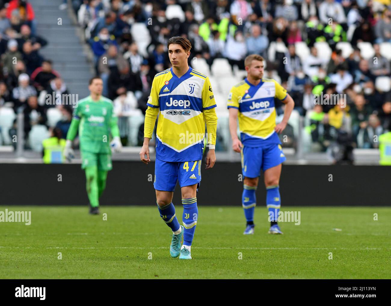 Fabio Miretti of Juventus FC in action during the Serie A 2021/22 match ...