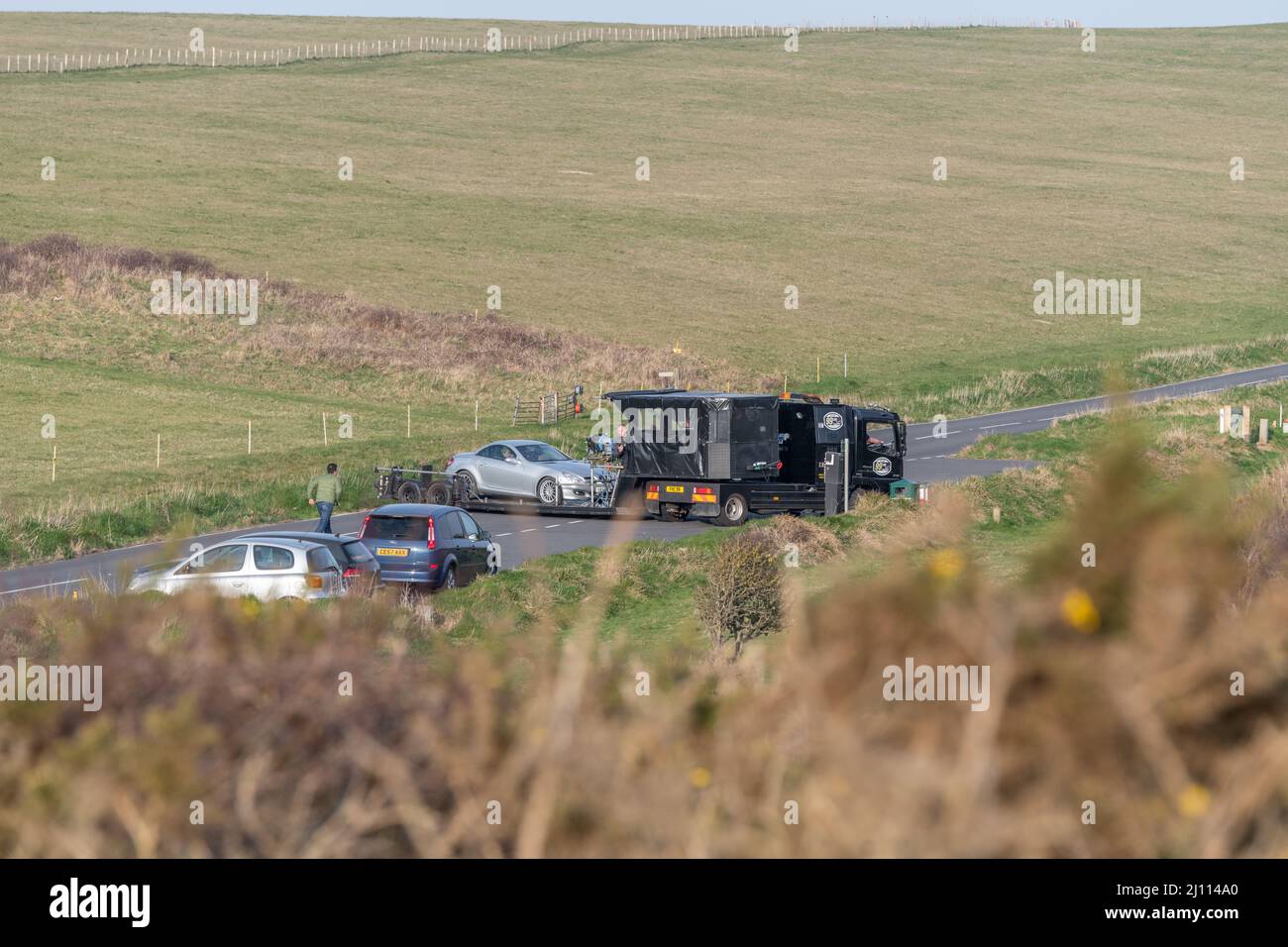 Filming of a new 'Money Supermaket ' advert takes placeusing a sports ...