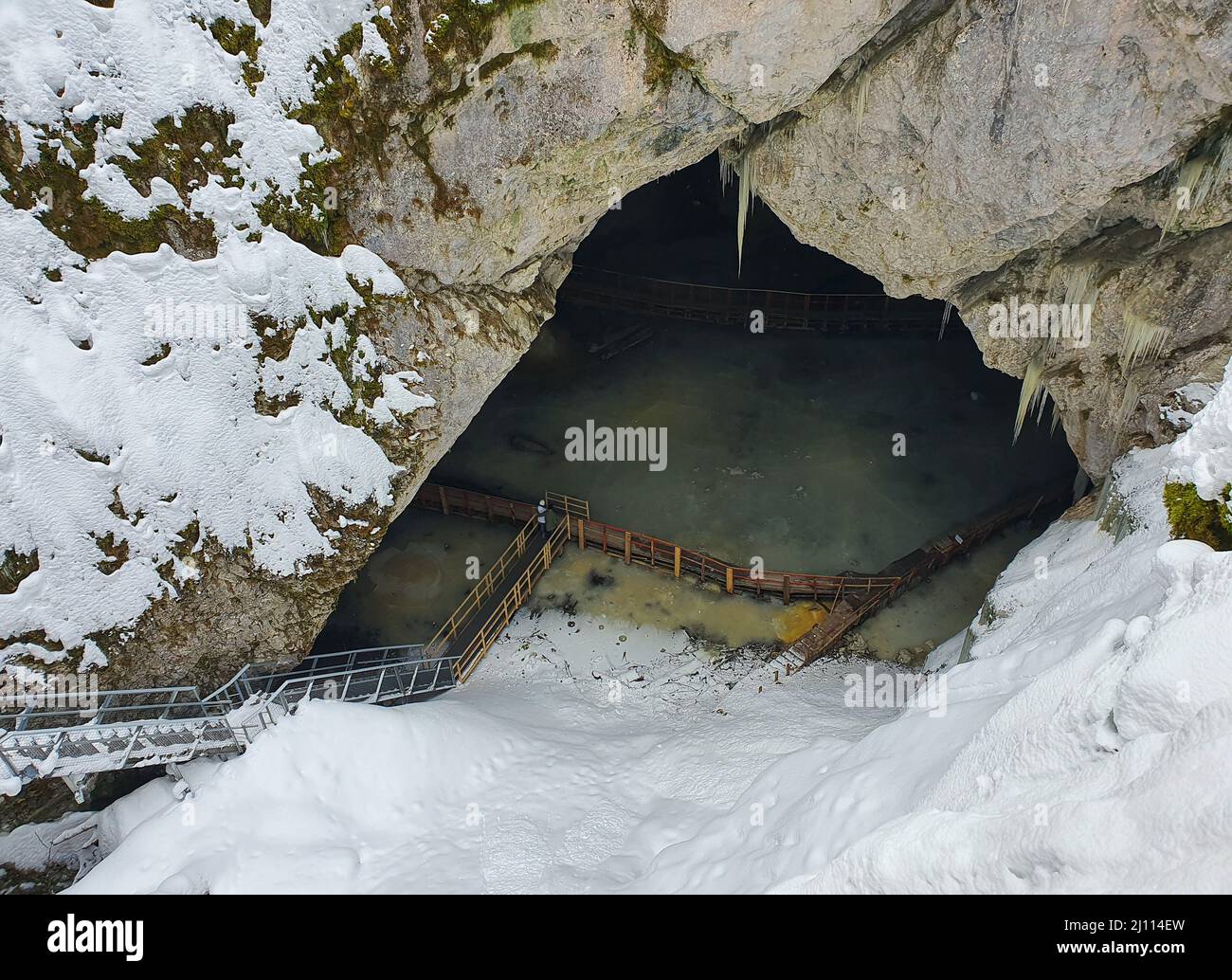 Scarisoara cave hi-res stock photography and images - Alamy
