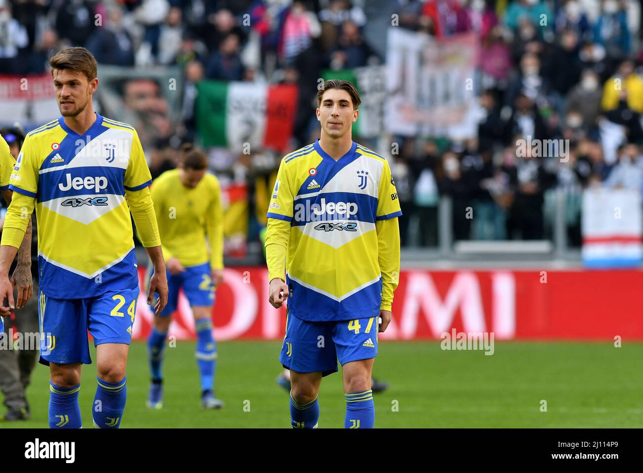 Fabio Miretti of Juventus FC in action during the Serie A 2021/22 match ...