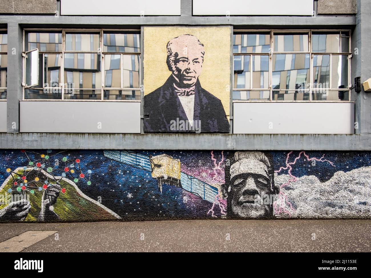 Strathclyde university murals hi-res stock photography and images - Alamy