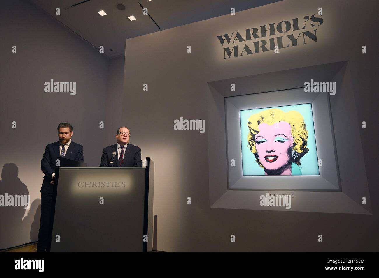 New York, USA. 21st Mar, 2022. Christie's chairman, 20th and 21st ...