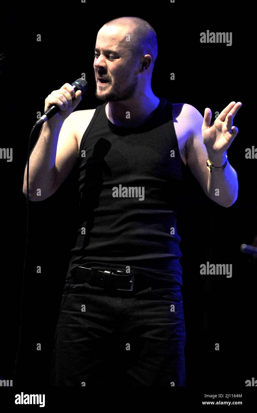 Vigevano (PV) Italy 2012-07-23 : Live concert by the British rapper ...