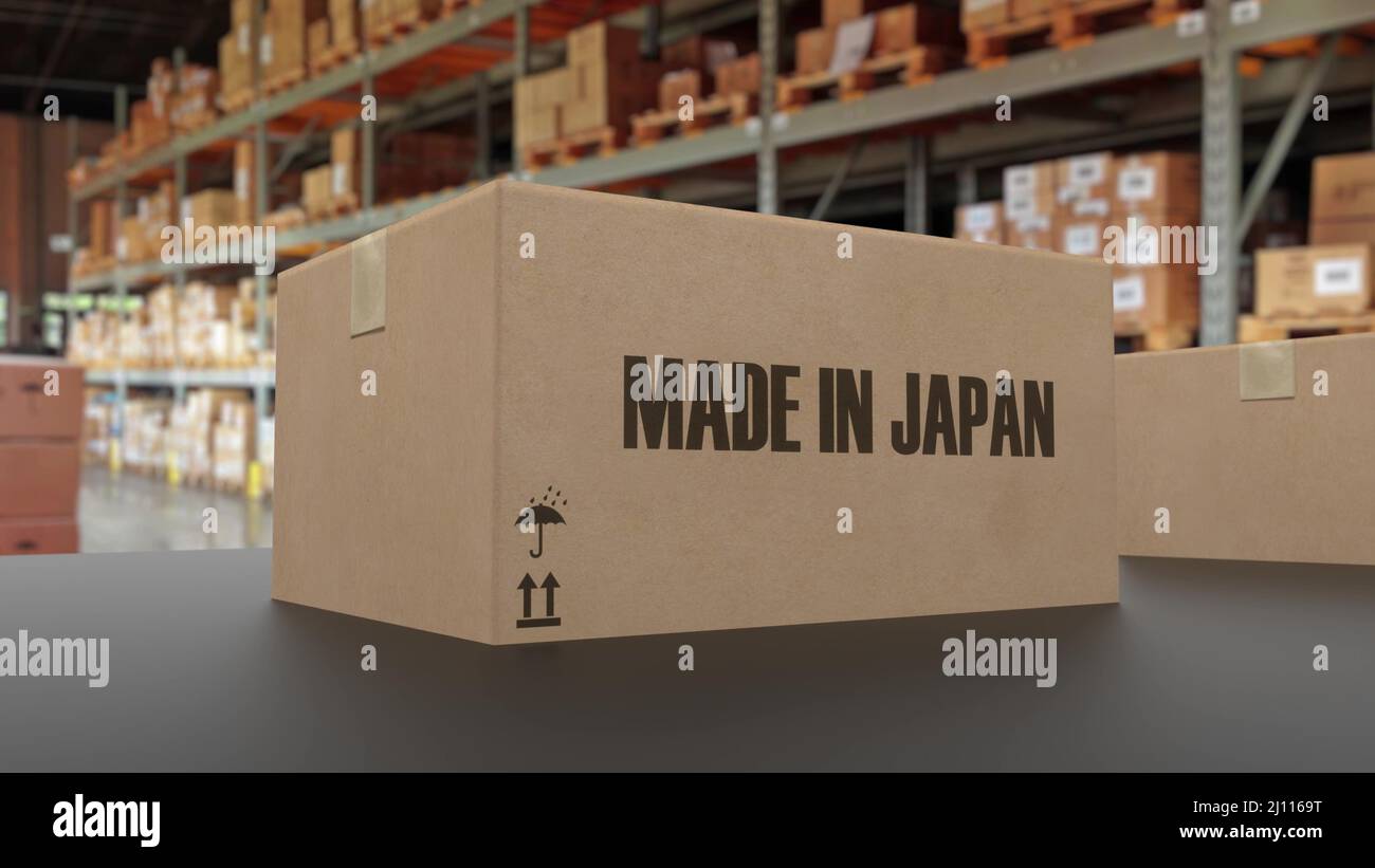 Made in japan packaging hi-res stock photography and images - Alamy