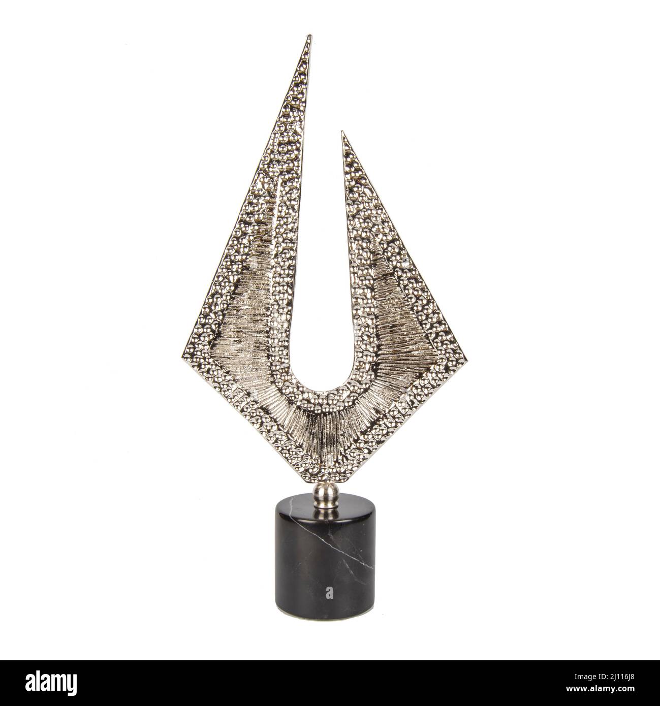 Silver living statue Cut Out Stock Images & Pictures - Alamy