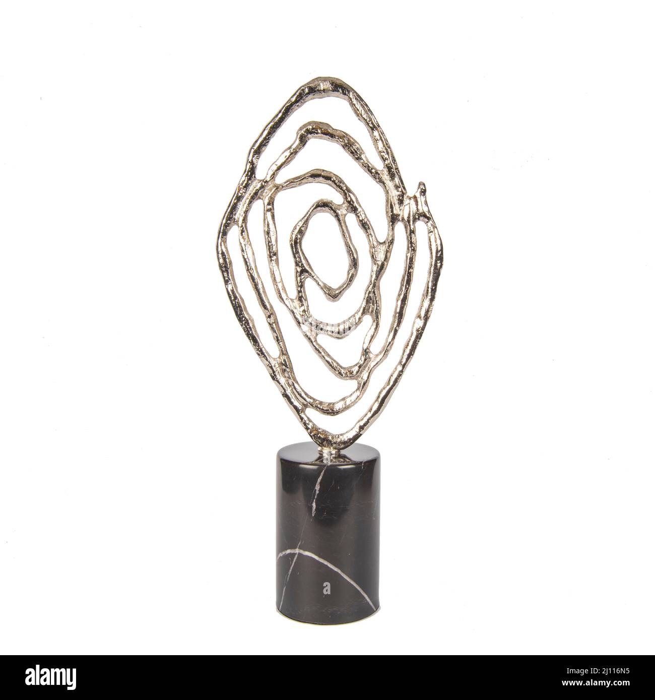 Silver living statue Cut Out Stock Images & Pictures - Alamy