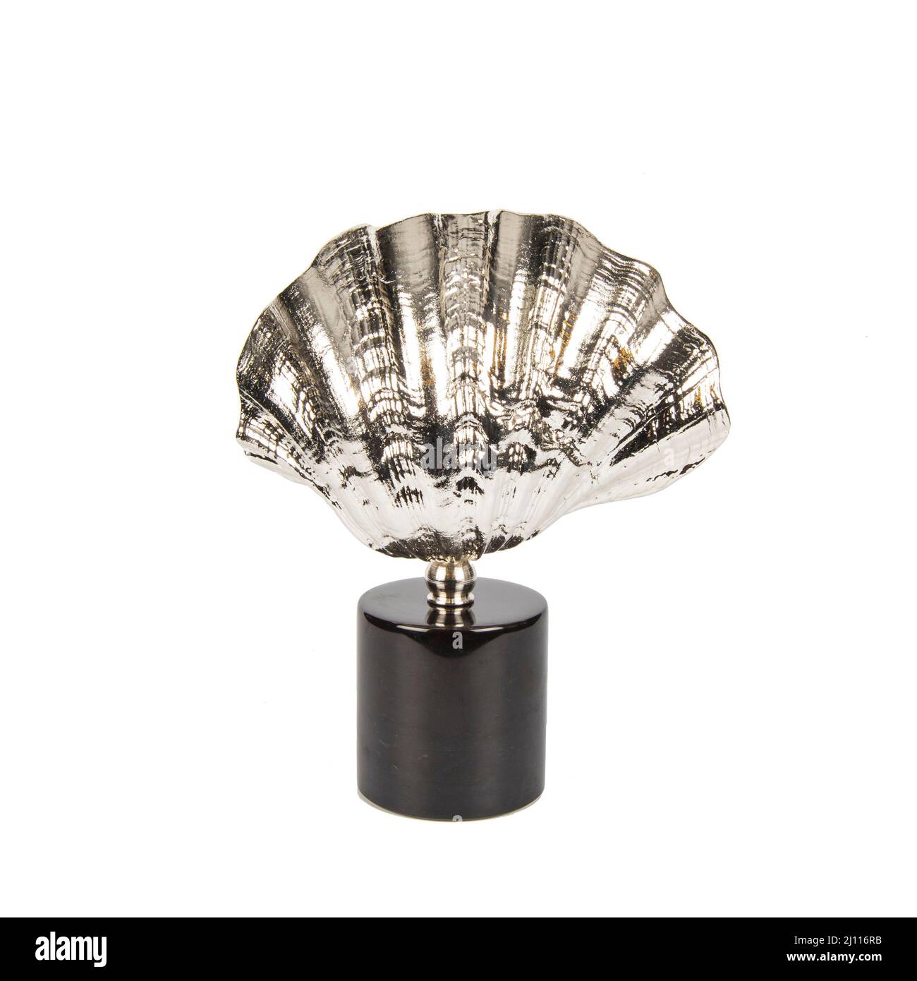 luxury home accessories shell figure statue isolated on white Stock ...