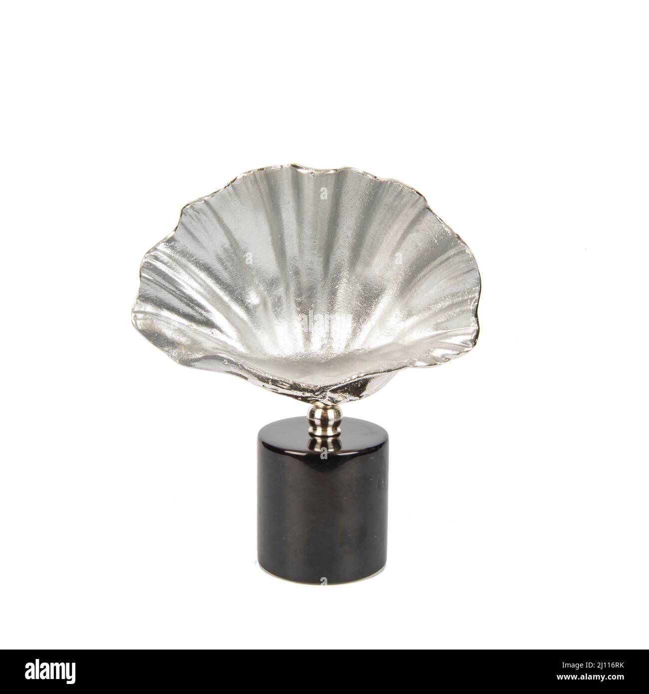 luxury home accessories shell figure statue isolated on white Stock ...